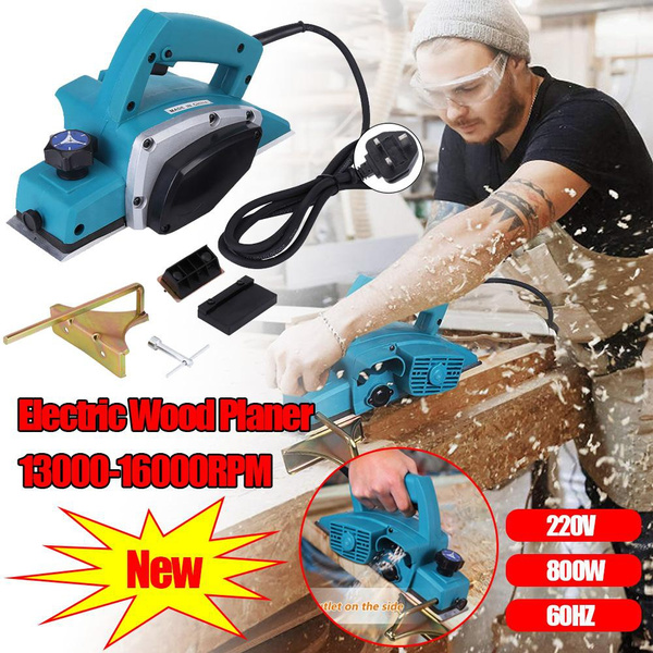 Electric Wood Planer Portable Wood Planer Tool With 13000-16000RPM ...