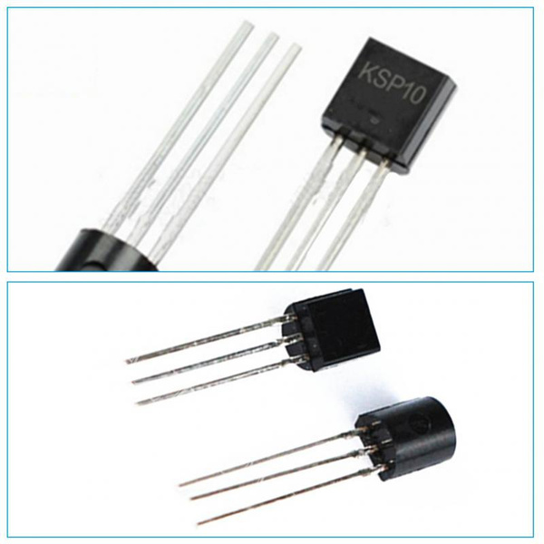 3Pin 25V Silicon Kit Transistors NPN 50pcs 350mW Assortment Power ...