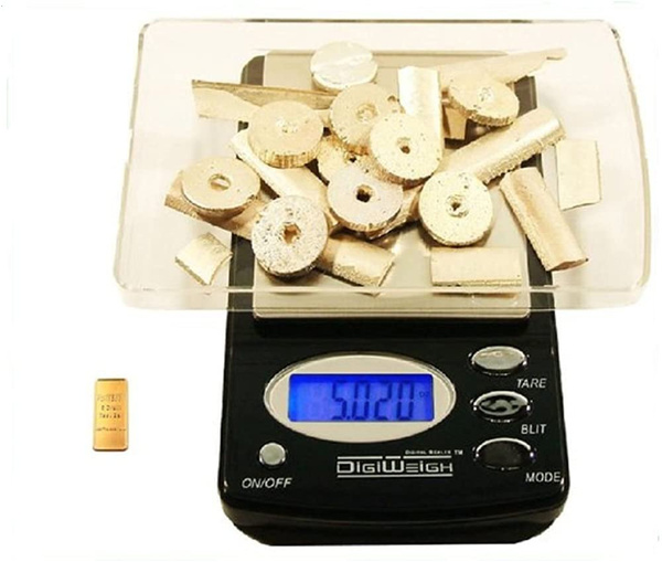Digital Reloading Scale 1000x0.1g Weighs Gunpowder Rifle Ammunition ...