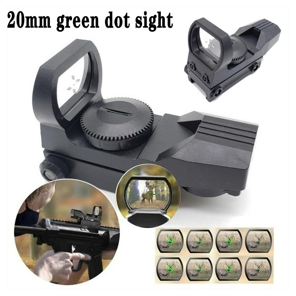 20mm Hunting Tactical Holographic Accessories Marking Red and Green ...