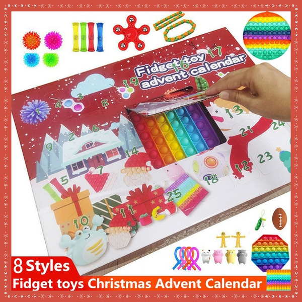 2022 Fidget Advent Calendar for Christmas with Fidget Toys Pack Blind ... 2022 Fidget Advent Calendar for Christmas with Fidget Toys Pack Blind ...