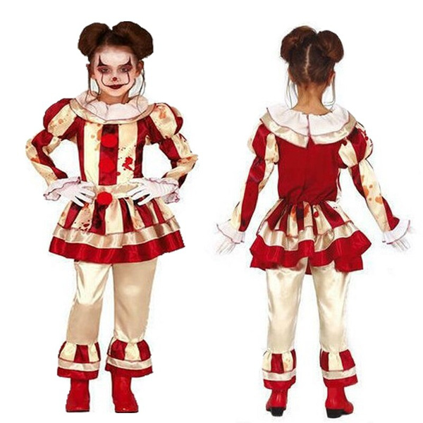 Movies Stephen King's It Pennywise Halloween Costume For Kids Clown ...