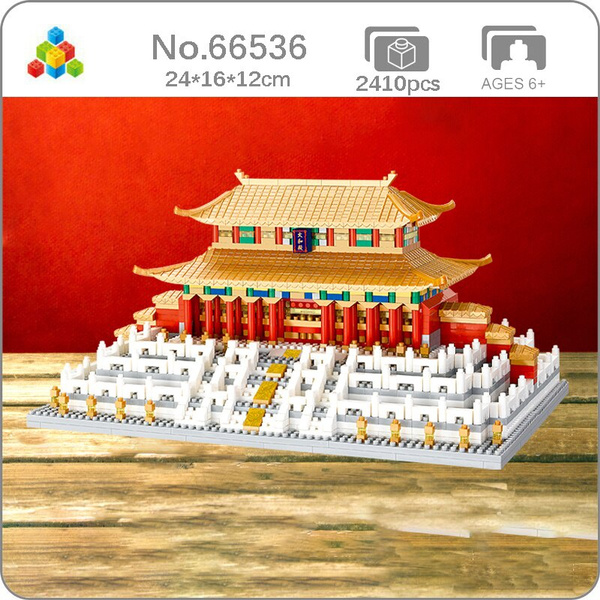 World Architecture Imperial Palace Hall of Supreme Harmony Mini Diamond ...