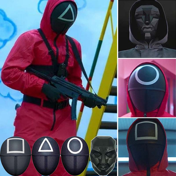 2021 New Fashion Masked Man Game Mask Villain Soldier BOSS Cosplay Mask ...