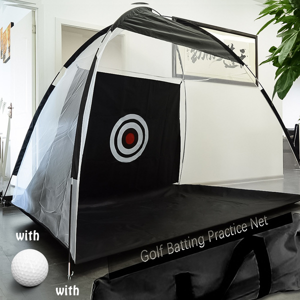 2M/1M Golf Training Network Hitting Net Portable Foldable Aids Practice ...