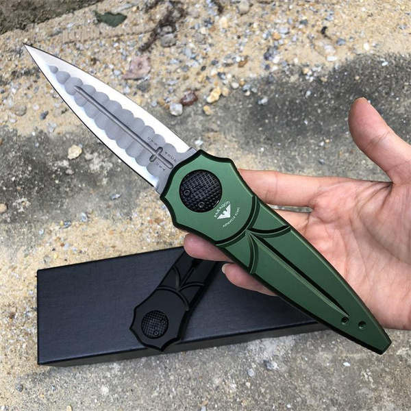 Piranha New Lockless Folding Knife Side-opening Jumping Knife New ...