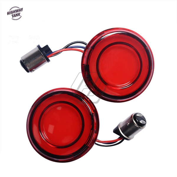 Motorcycle 1157 Bullet Style LED Rear Turn Signal Conversions Case for ...