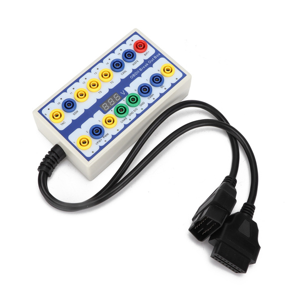 16pin OBD2 Box OBDII Protocol Detector Diagnostic Signal Connector ...