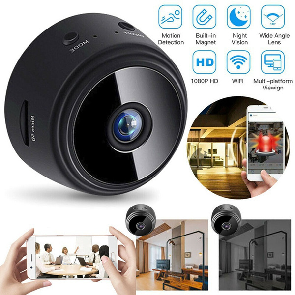 2021NEW Upgrade Mini WiFi Spy Camera 1080P HD Wireless Hidden Camera ...