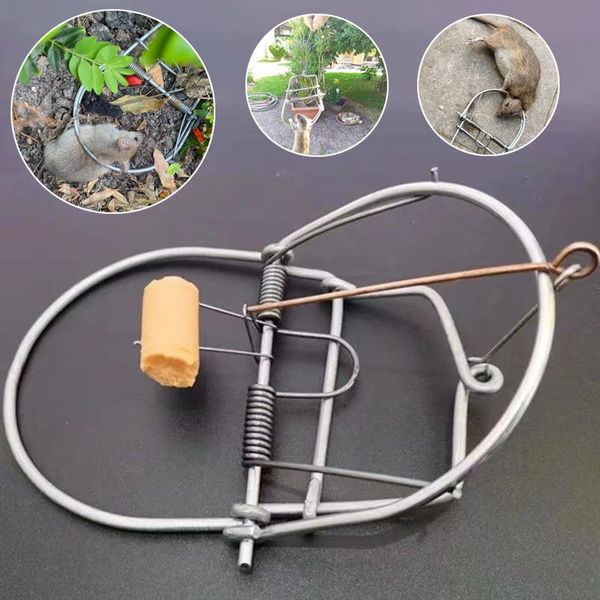 1PCS Big Mouse Trap Metal Spring Rodent Catching Trap | Wish