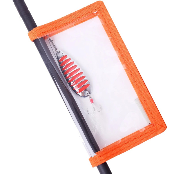 4 Packs Fishing Lure Cover Lure Wrap Lures Protective Covers Clear PVC ...