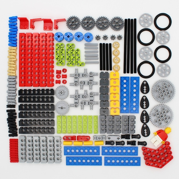 MOC Technical Parts Bricks Pin Liftarm Studless Beam Axle Connector ...