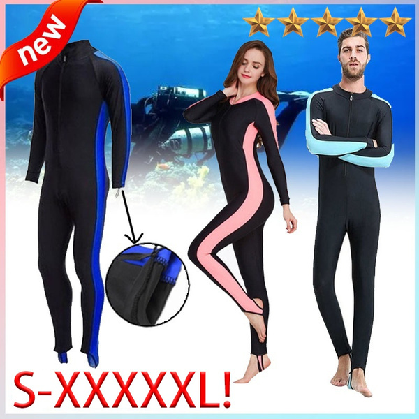 2021 Upgrade 3mm Neoprene Full Body Diving Suit Scuba Wetsuit Swimming ...
