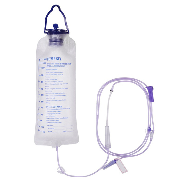 Hot Sale 1200ML disposable enteral nutrition bag feeding bag ...