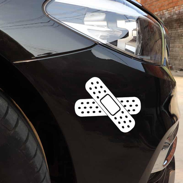 1PC Band Aid Decal Car Stickers Car Body Window Bumper Waterproof Vinyl ...