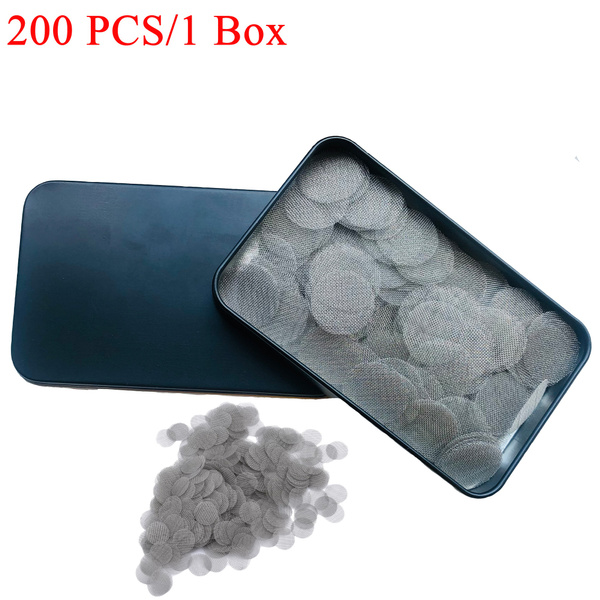 200 Pieces Pipe Screens, 3/4 (0.75 Inch) Stainless Steel Pipe Screen ...