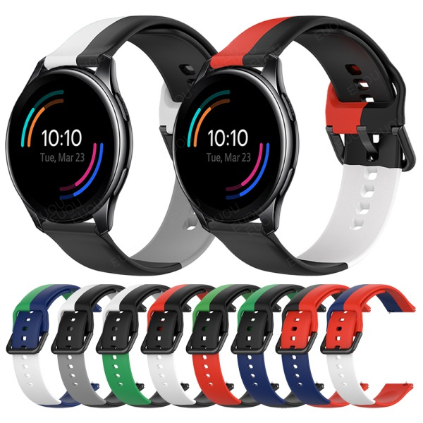 20mm 22mm Watch Strap For Samsung Galaxy Watch 3 46mm42mm Silicone 3 ...