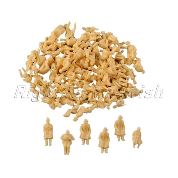 50pcs Railway Train People Model 1:87 Miniature Painted Figures Toys ...
