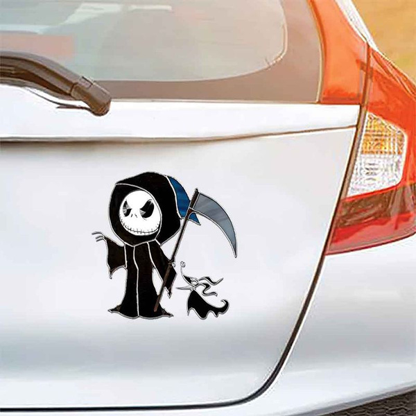 Nightmare Jack Skellington Car Decal, Jack Skellington Decal, Car ...