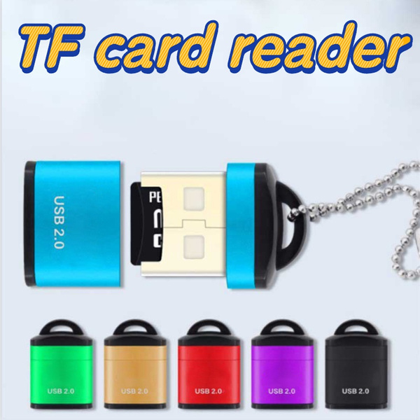 Mini Metal Card Reader Memory Card Reader OTG Connector Mobile Phone ...