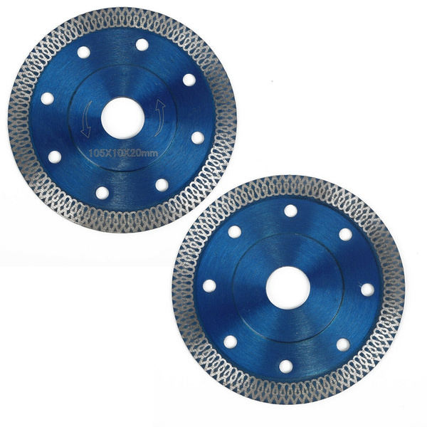 Turbo Rim Thin Mesh Diamond Saw Blade Porcelain Granite Tile 4 Inch ...