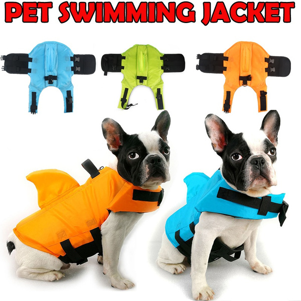 Dog Life Vest Summer Pet Life Jacket Dog Clothes Dogs Swimwear Pets ...