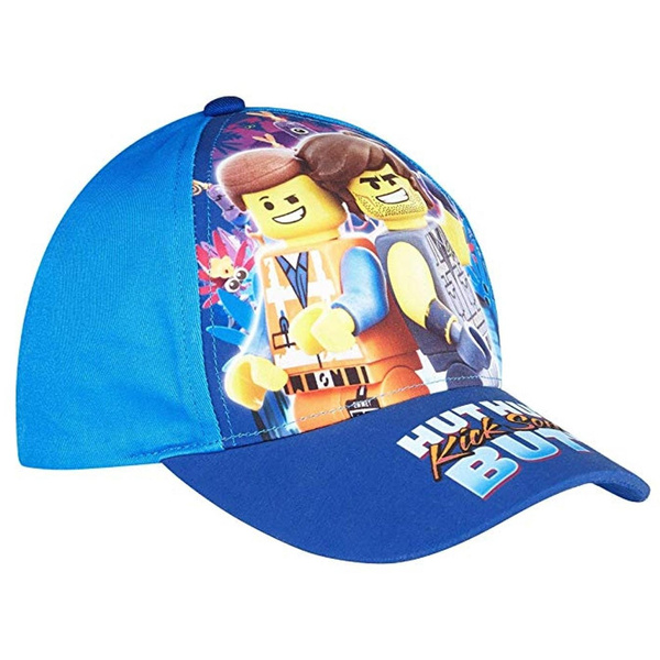 Lego Movie 2 Kids/Childrens Hut Hut Kick Some Butt Cap | Wish