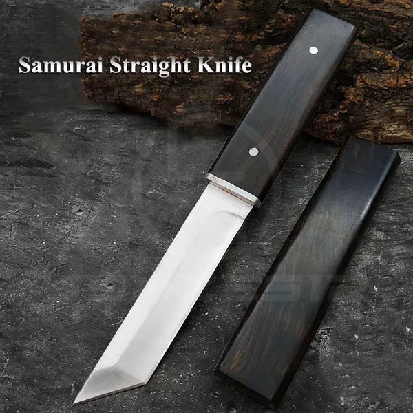 Japanese Tanto Fixed Knife Companion Fixed Blade Knife Tactical Full ...