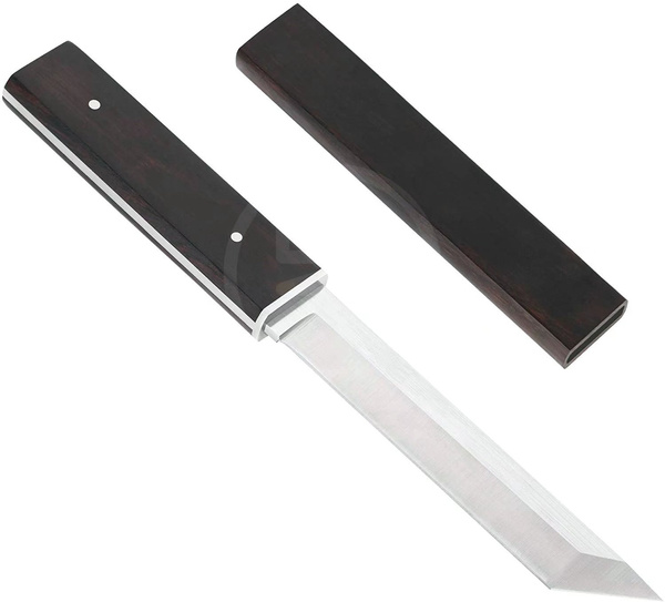 Japanese Tanto Fixed Knife Survival Camping Knife Tactical Full Tang ...