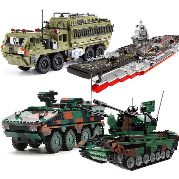 Tanks Aircraft Carrier Building Blocks Toys Soviet Union Germany US ...