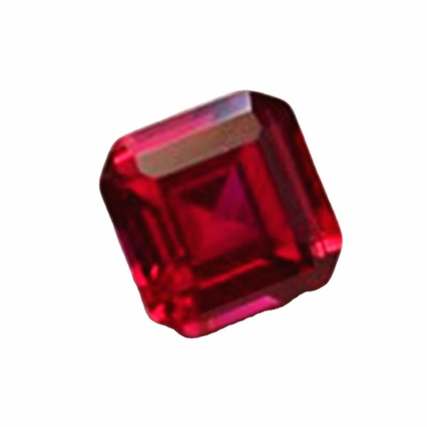 Unheated 3.00 Cts Natural Mined 8mmx8mm Pigeon Blood Ruby Square Sri ...