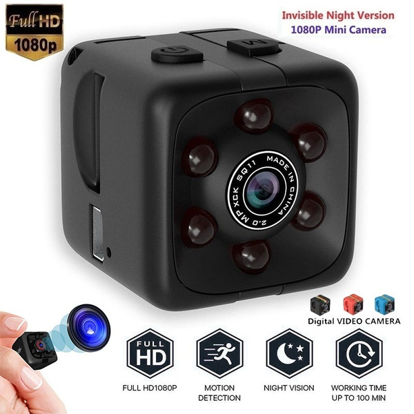 Small Hidden Camera, Mini Cam, SQ11 Mini DV, Portable Full HD 1080p ...