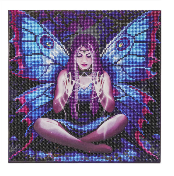 Craft Buddy Anne Stokes Framed Gothic Canvas Crystal Art Gem / Mounted ... Craft Buddy Anne Stokes Framed Gothic Canvas Crystal Art Gem / Mounted ...
