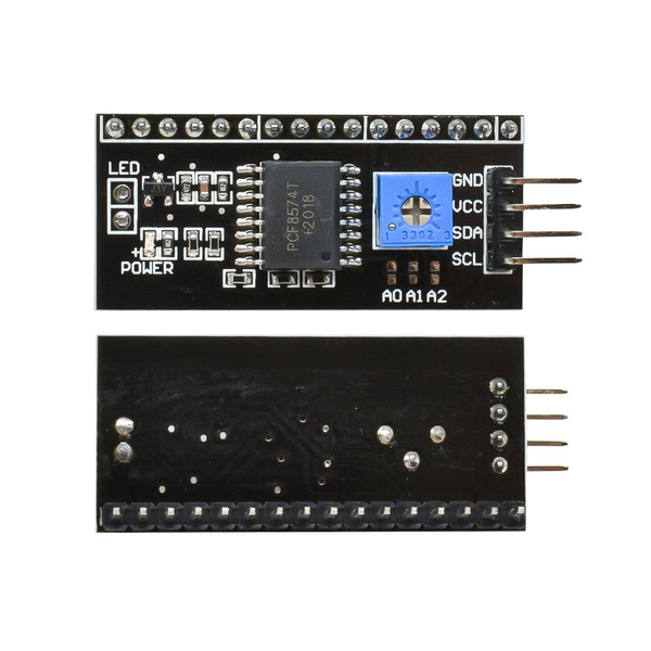 IIC I2C TWI SP I Serial Interface Board Module Port for Arduino 1602 ... IIC I2C TWI SP I Serial Interface Board Module Port for Arduino 1602 ...