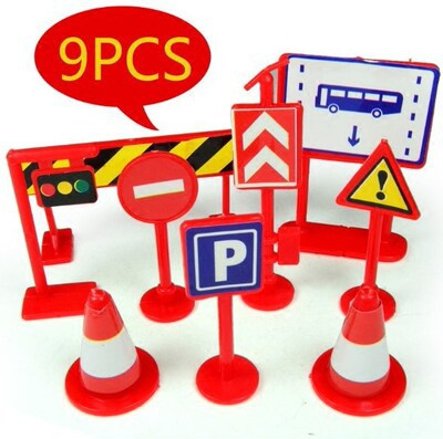 Children Traffic Road Sign Signpost Road Sign Traffic Sign Plastic ...