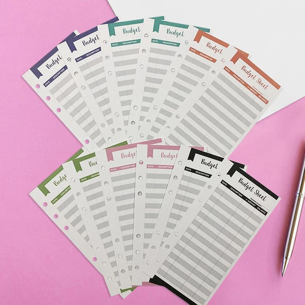 Cash Envelopes Business Use Ledger Book Budget Wallet for Budgeting ...