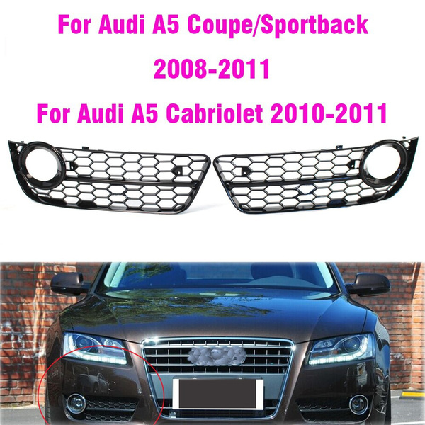 Car Front Bumper Fog Light Lamp Grille Grill Cover Mesh Honeycomb Hex ...
