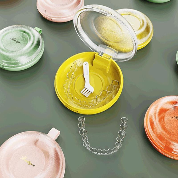 Orthodontic Tooth Holder Box Denture Storage Container Bracket ...