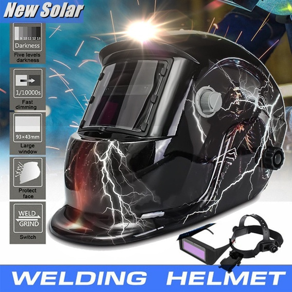 9 Style Solar Welder Mask Helmet Auto-Darkening Welding Helmet Welding ...