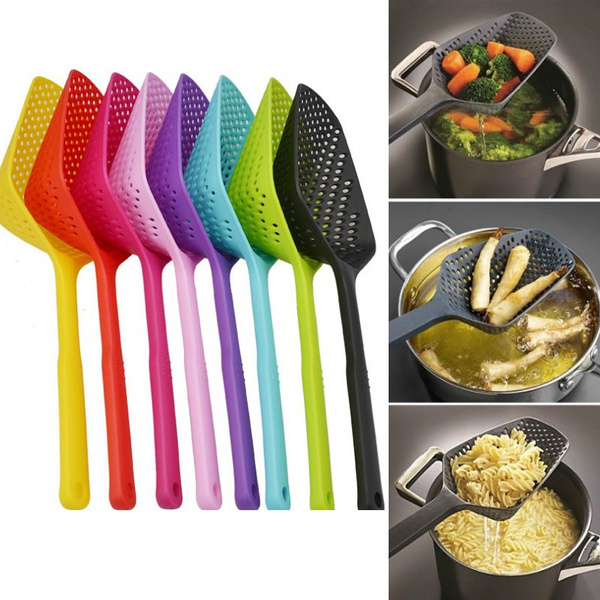 1PCS 15/24/34cm Fashion Kitchen Accessories Large Scoop Colander Pasta ...