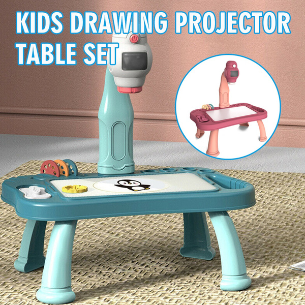 Kids Smart Drawing Projector Table Set Projection Painting Board Toy | Wish