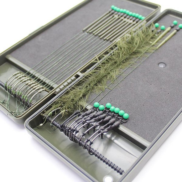 Carp Fishing Terminal Tackle Box With Rig Stop Pins For Ronnie Rig ...