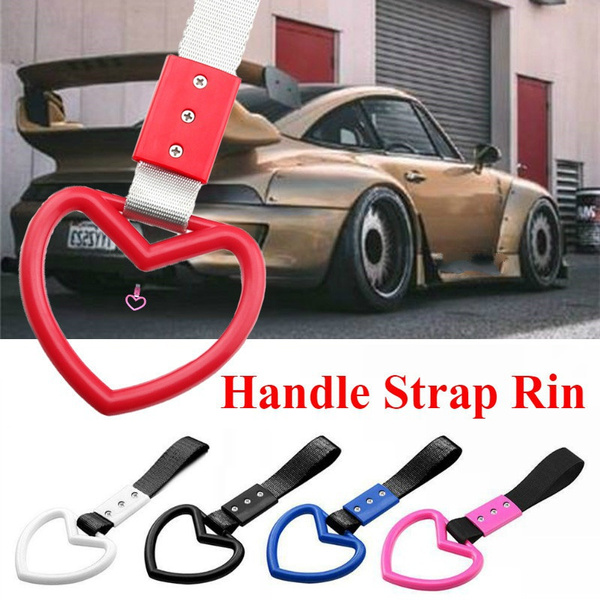 New Drift Ring Heart Car Styling Auto Accessories Charm Strap Tow Hook ...