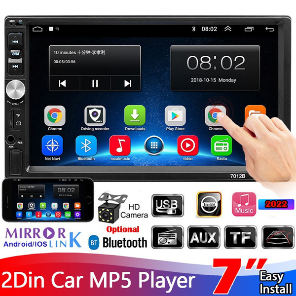 2022 Upgrade 7" HD Autoradio 2din Car Multimedia Player Touch Screen ...