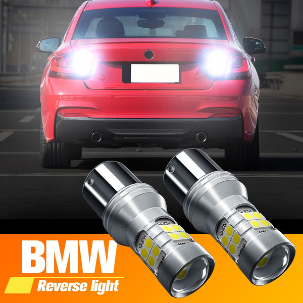 2x LED Reverse Light Blub Lamp P21W BA15S Canbus For BMW E87 F20 F21 ...