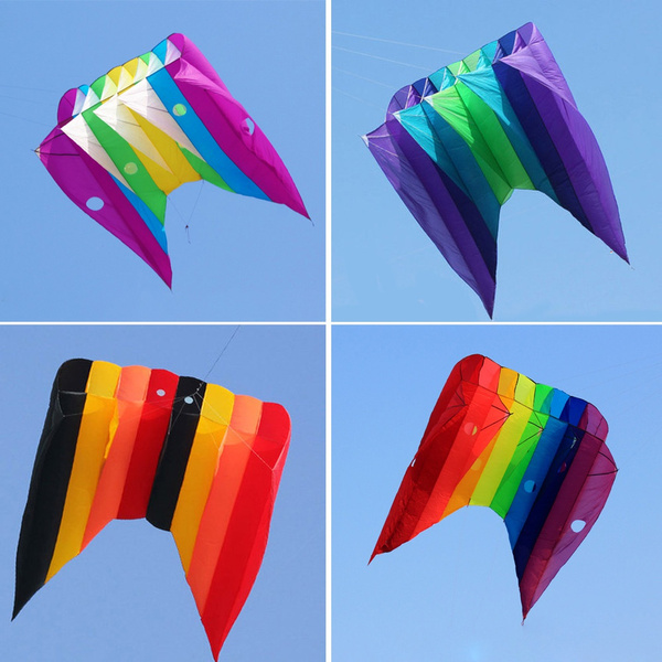 New Outdoor Fun Sports tow kite Power large Soft Pilot Kite Ripstop ...