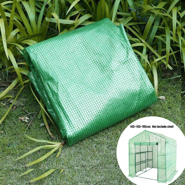 Walk In Greenhouse PVC Plastic Garden Grow Green House Cover ...