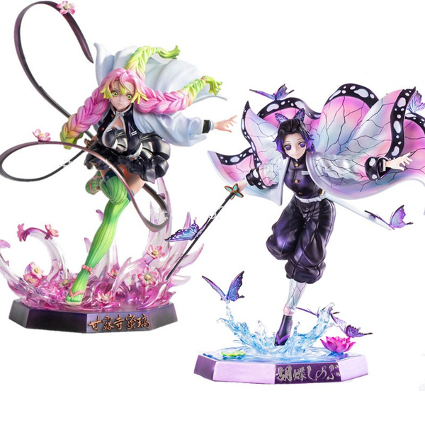 Anime Demon Slayer Kochou Shinobu Kimetsu No Yaiba Figure Kanroji ...
