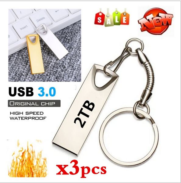 USB Flash Drives Metal USB Flash Drives 1T/2T Ultra-large Capacity ...