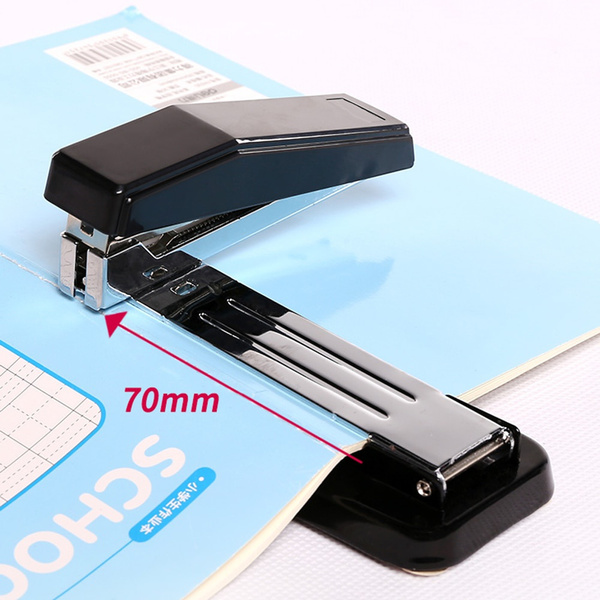 360 Degree Rotating Stapler Head Desktop Stapler Staples Sharp Chisel ...
